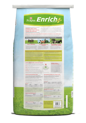 Enrich Plus® Ration Balancing Concentrate Horse Feed | Purina