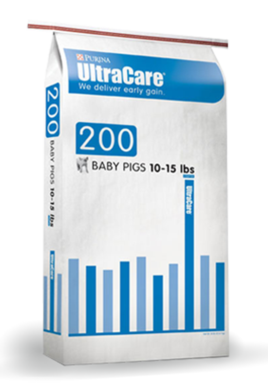 UltraCare® 200 Pig Starter Feed | Purina